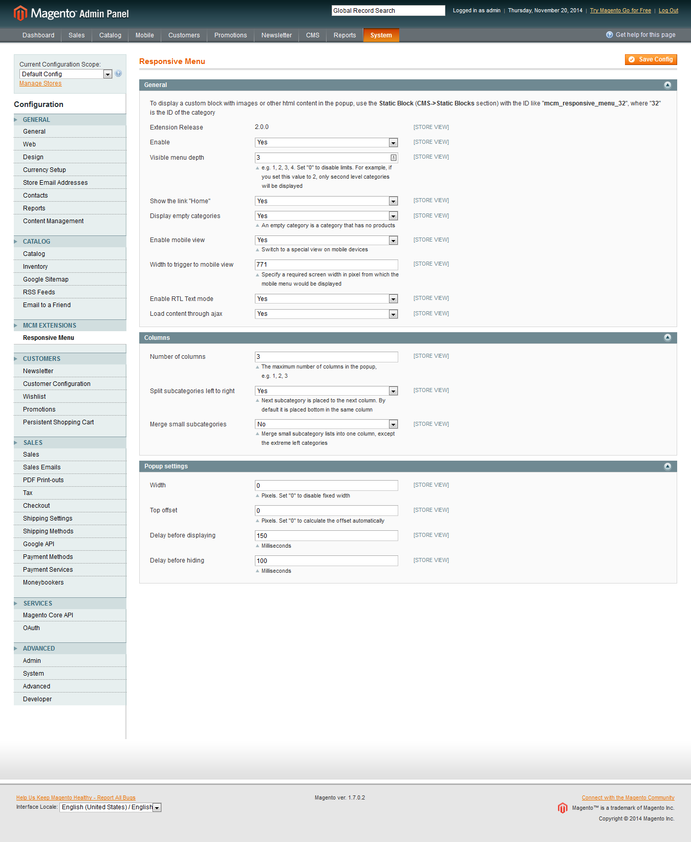 Magento Responsive Menu by themagecomp | CodeCanyon